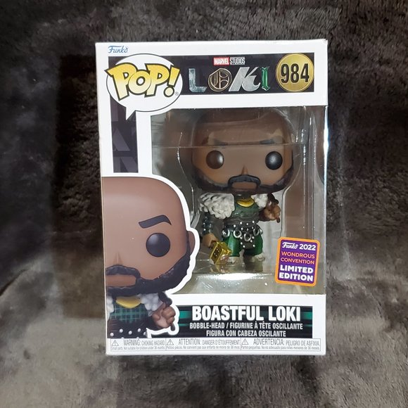 Funko | Toys | Funko Pop Marvel Boastful Loki 984 Limited Edition 222 ...